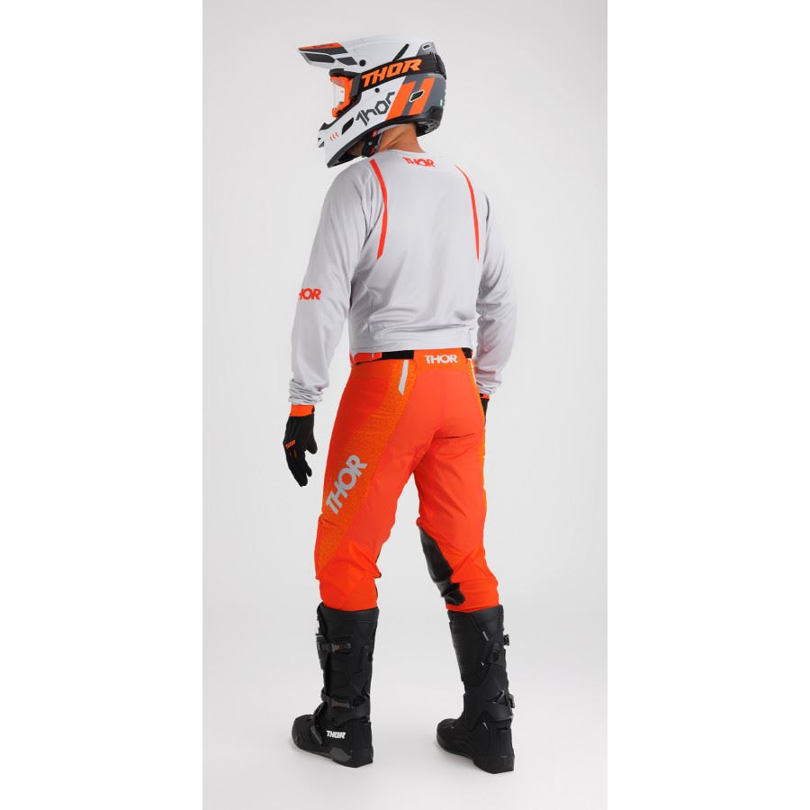 Thor Pulse Mono Light Grey Orange Motocross Combo Kit CLEARANCE – A G ...